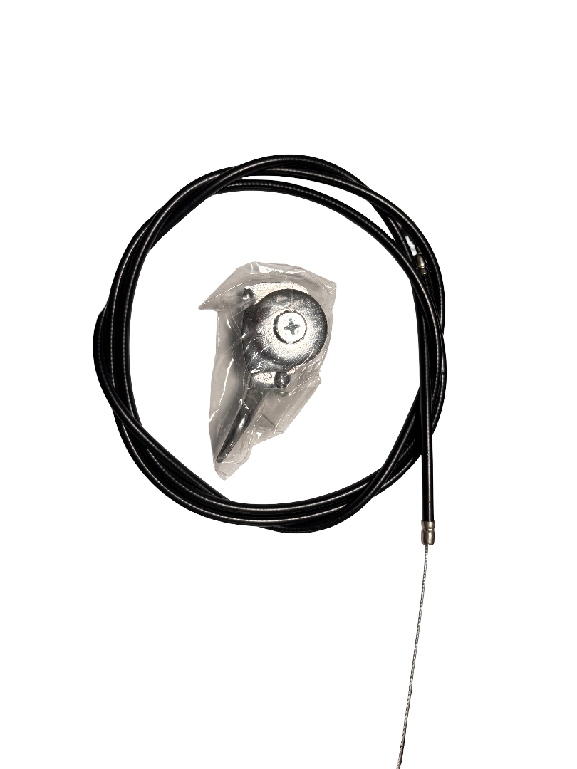 Throttle Lever and Cable Assembly – Cupped Wing Mud Motors