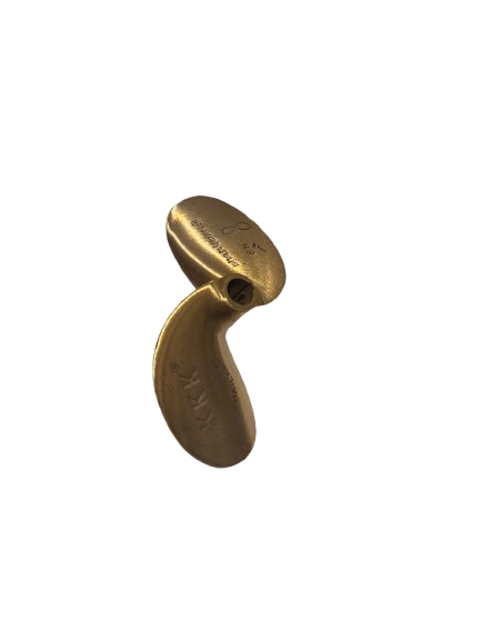 8" Brass Prop – Cupped Wing Mud Motors